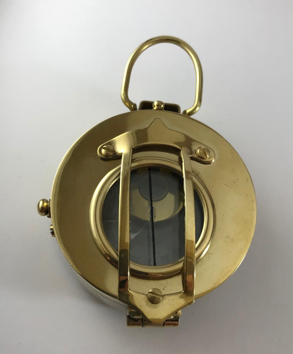 Engineering Brass Compass – The Navigation Centre, Townsville - Est 1970