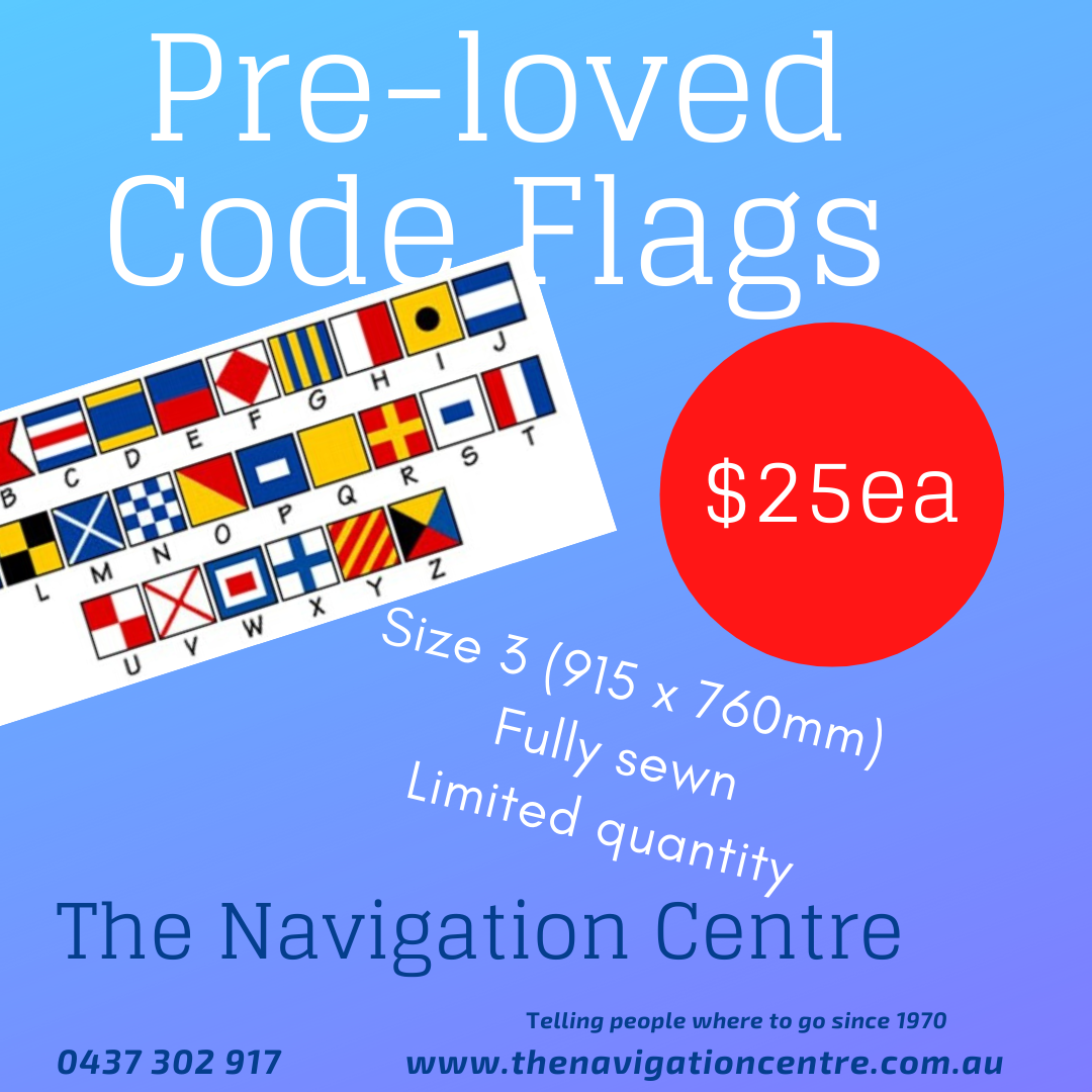 Pre-loved International Code Flags – The Navigation Centre, Townsville ...